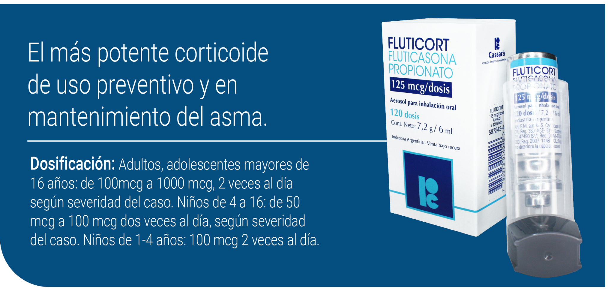 Fluticort - Laboratorio Pablo Cassará Guatemala