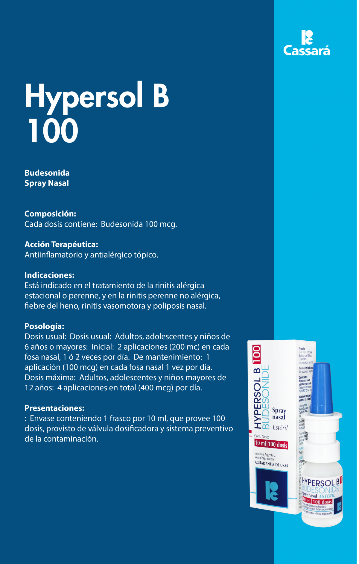 Hypersol B - Laboratorio Pablo Cassará Guatemala