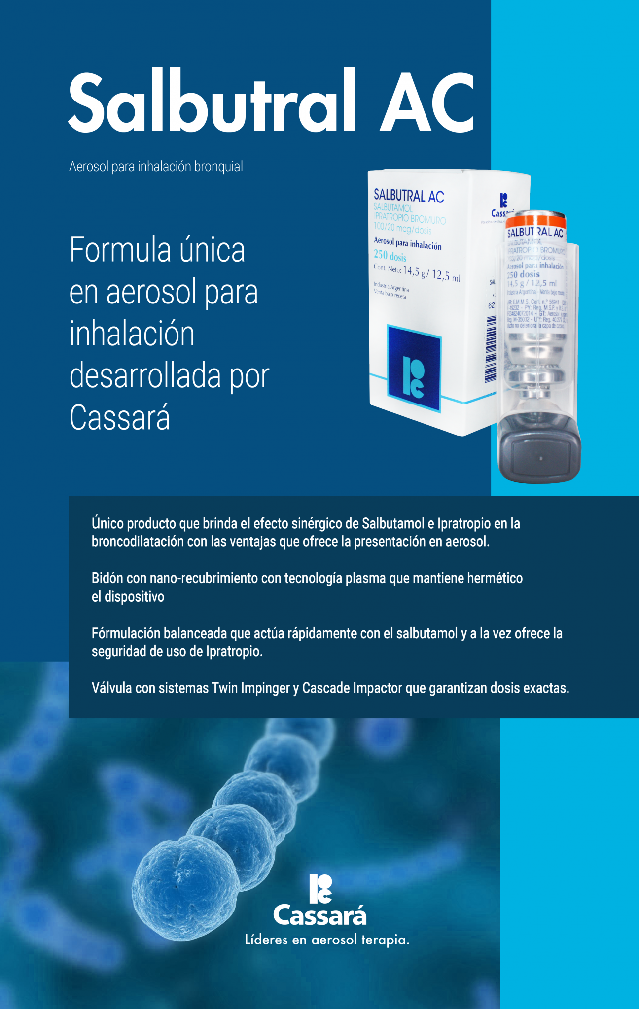 Salbutral AC - Laboratorio Pablo Cassará Guatemala
