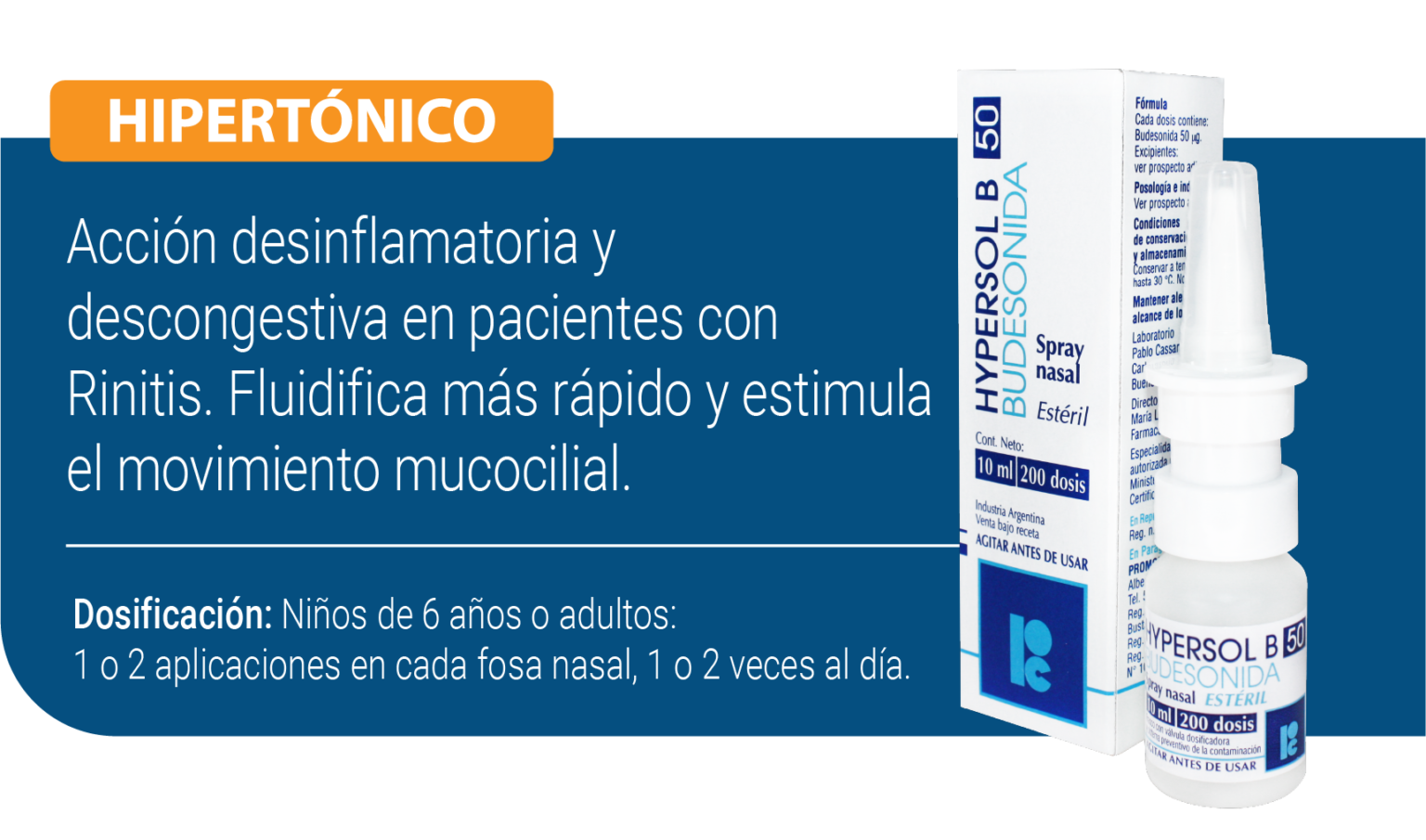 Hypersol B - Laboratorio Pablo Cassará Guatemala