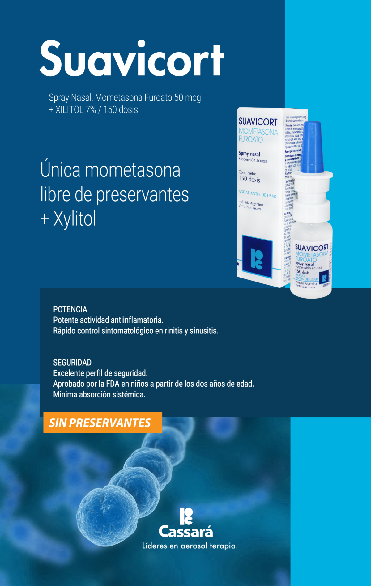 Suavicort - Laboratorio Pablo Cassará Guatemala